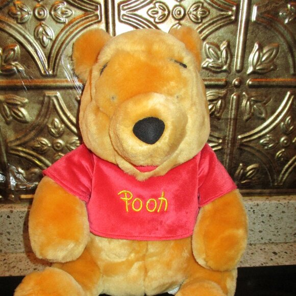 Disney | Toys | Authentic Disney Plush Pooh Bear | Poshmark